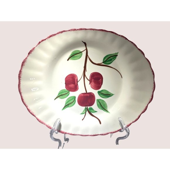 Southern Potteries | Dining | Hand Painted Blue Ridge Cherry Bounce ...